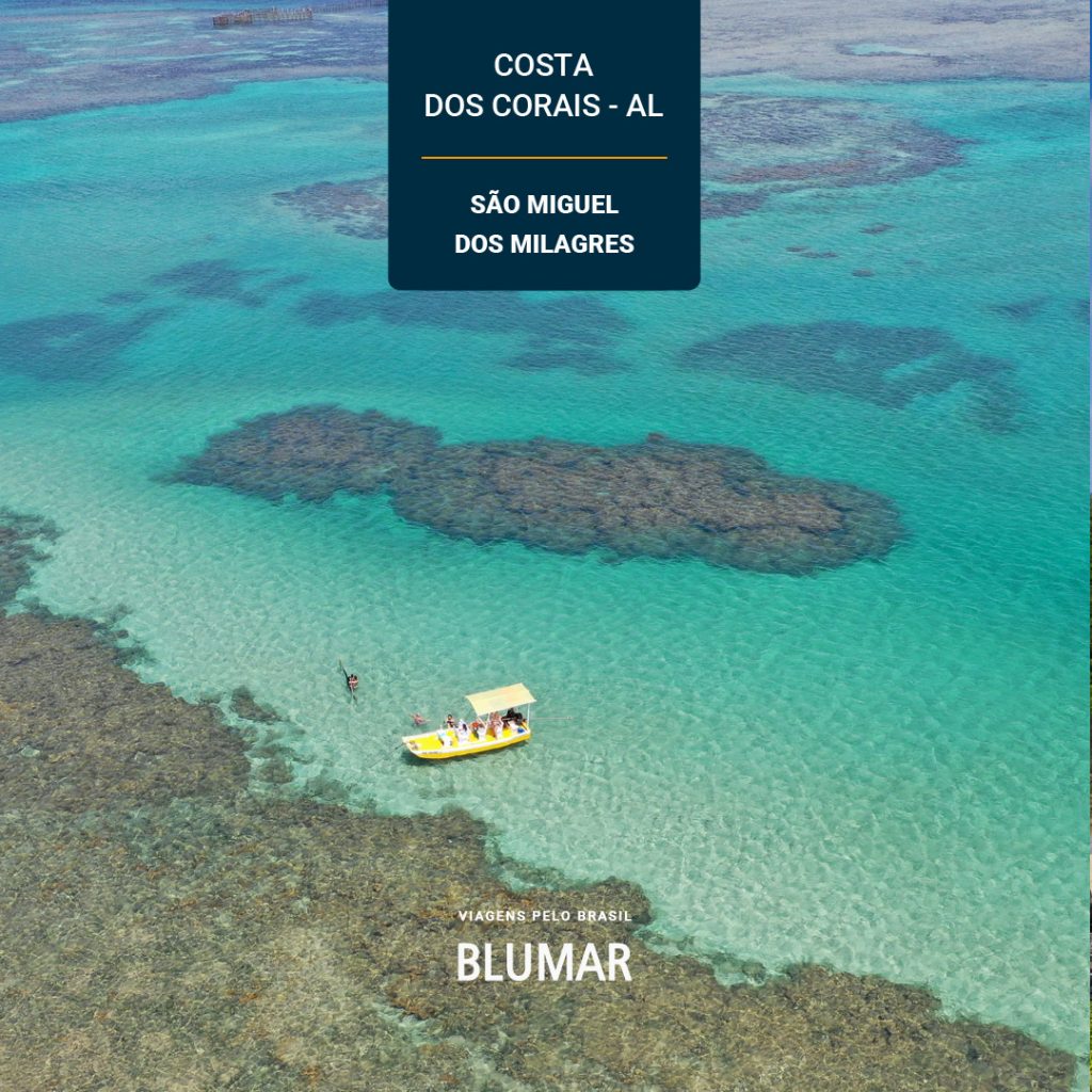 Lugares com mar azul turquesa no Brasil - Blumar Turismo