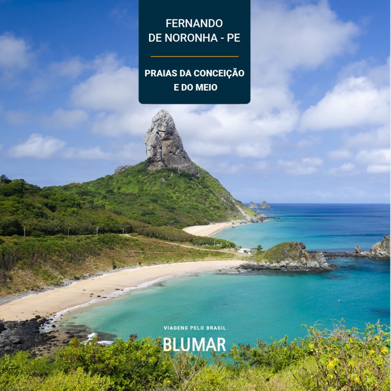 Lugares com mar azul turquesa no Brasil - Blumar Turismo