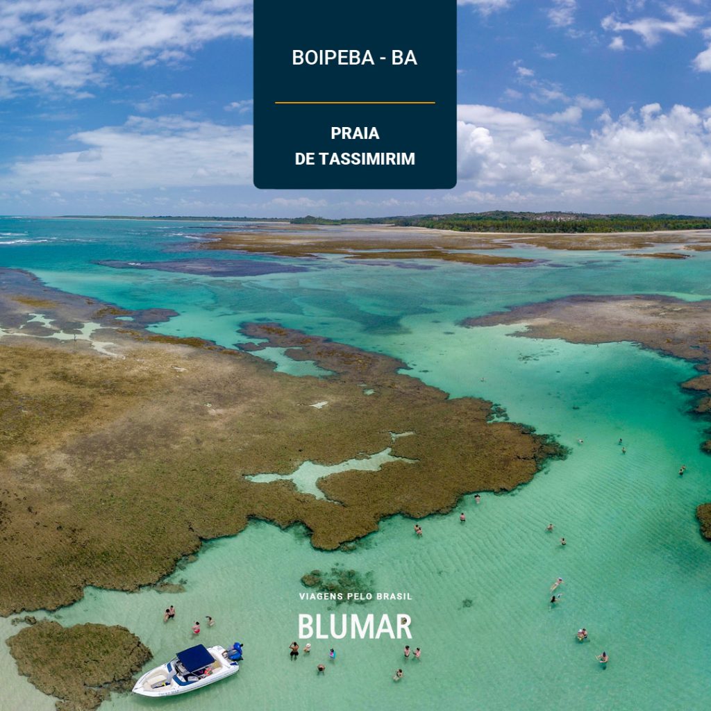 Lugares com mar azul turquesa no Brasil - Blumar Turismo